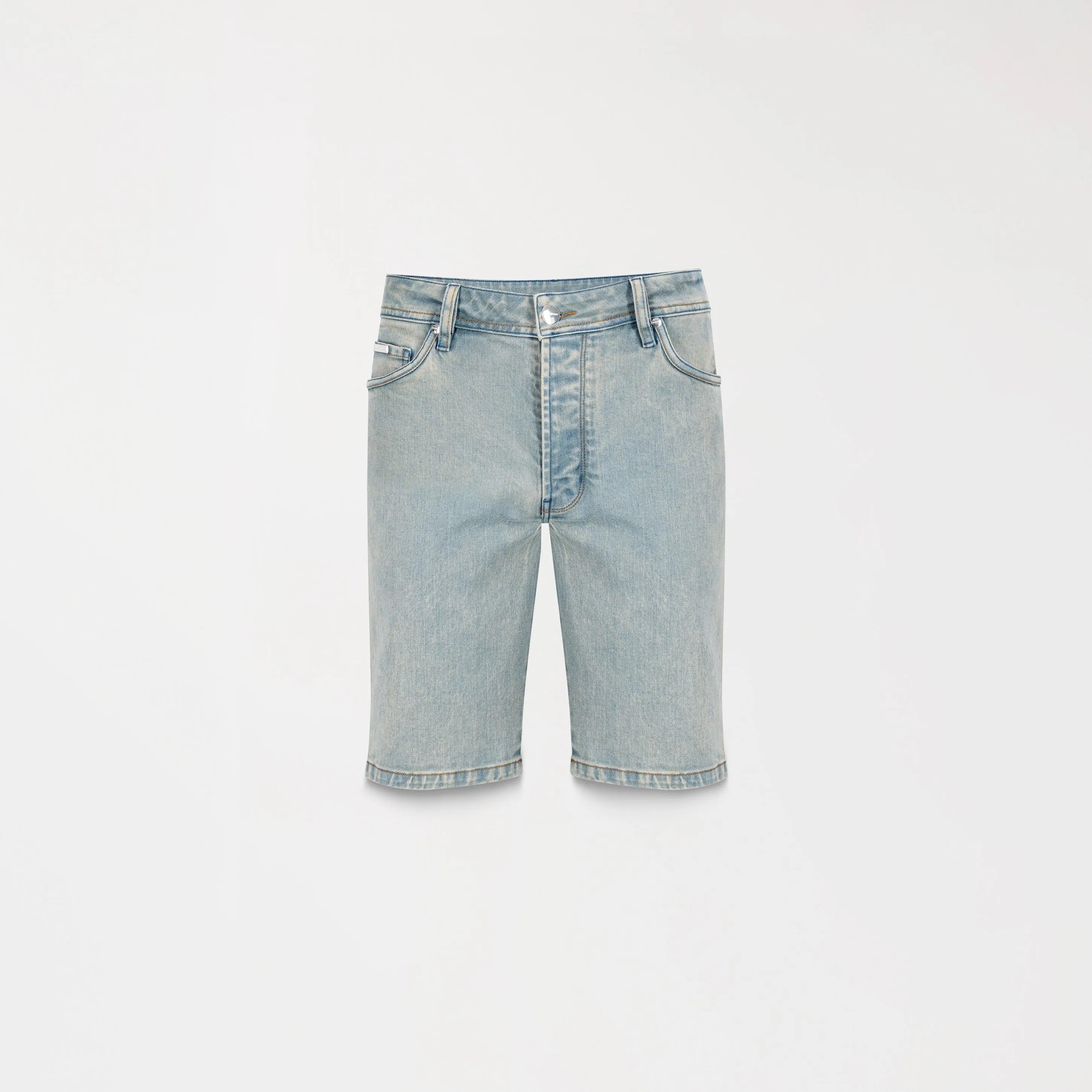 BOOMER DENIM SHORT MEN BLUE DENIM – Monastery | Official Store