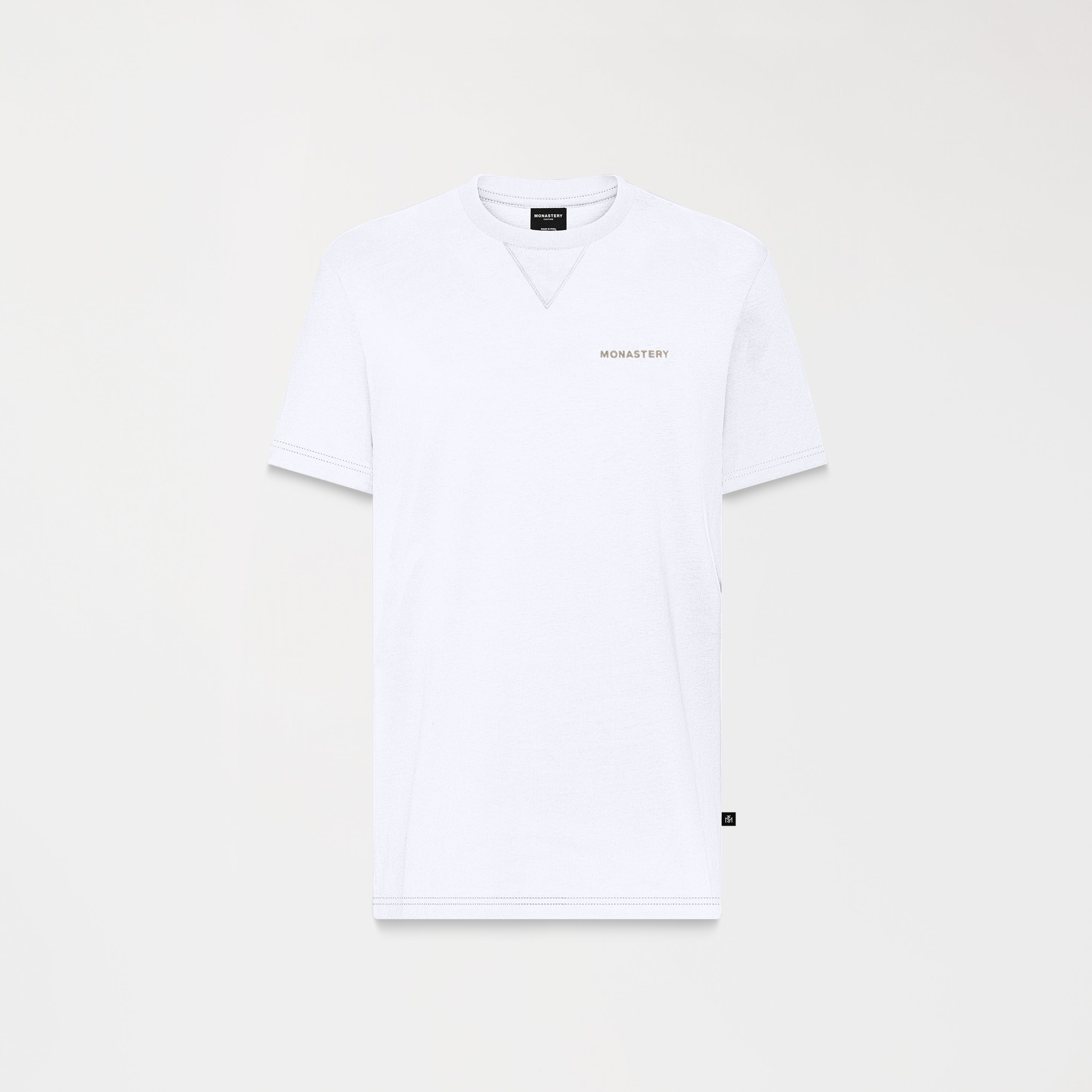 CLYDE T-SHIRT MEN WHITE – Monastery | Official Store
