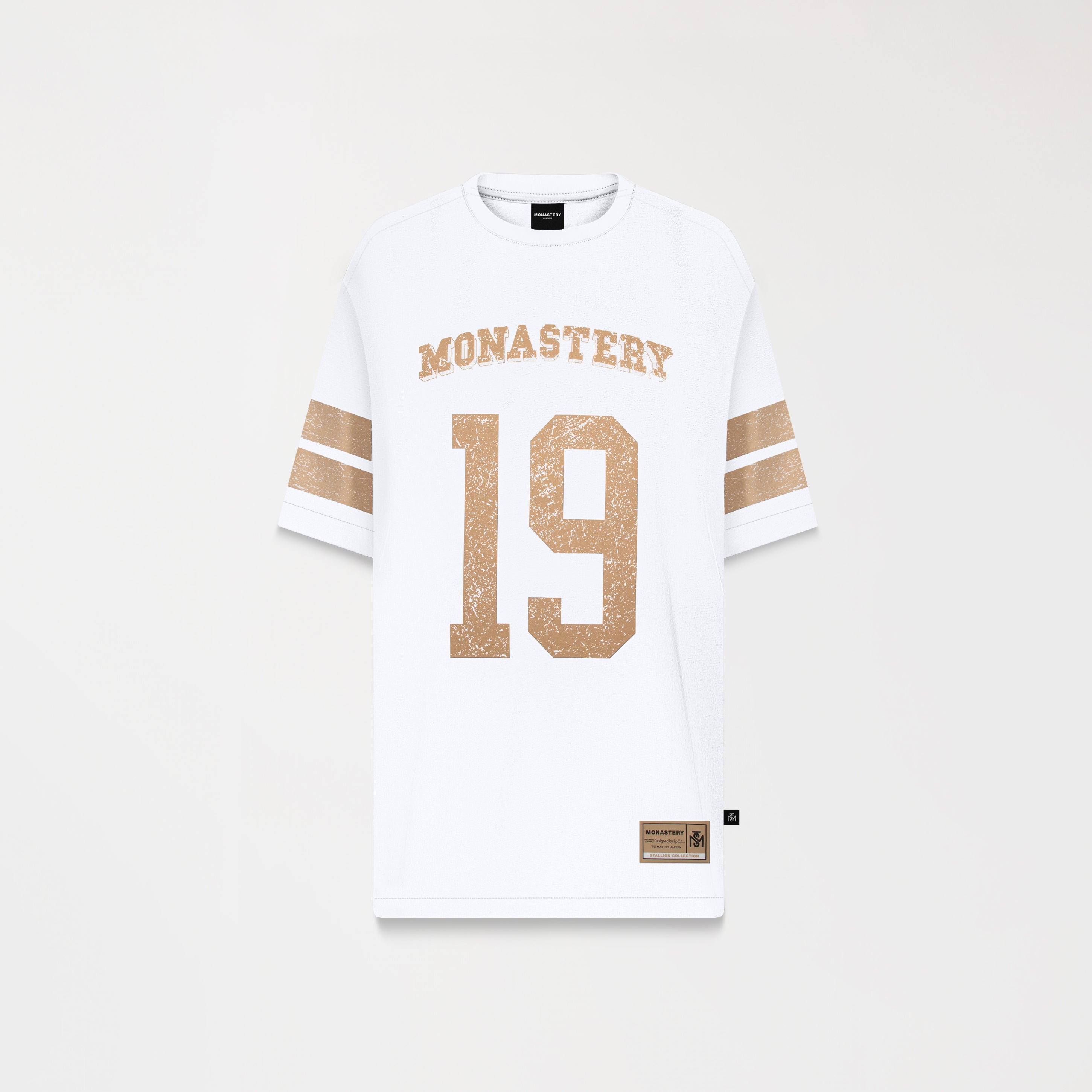DAVEN T-SHIRT OVERSIZED MEN WHITE – Monastery | Official Store