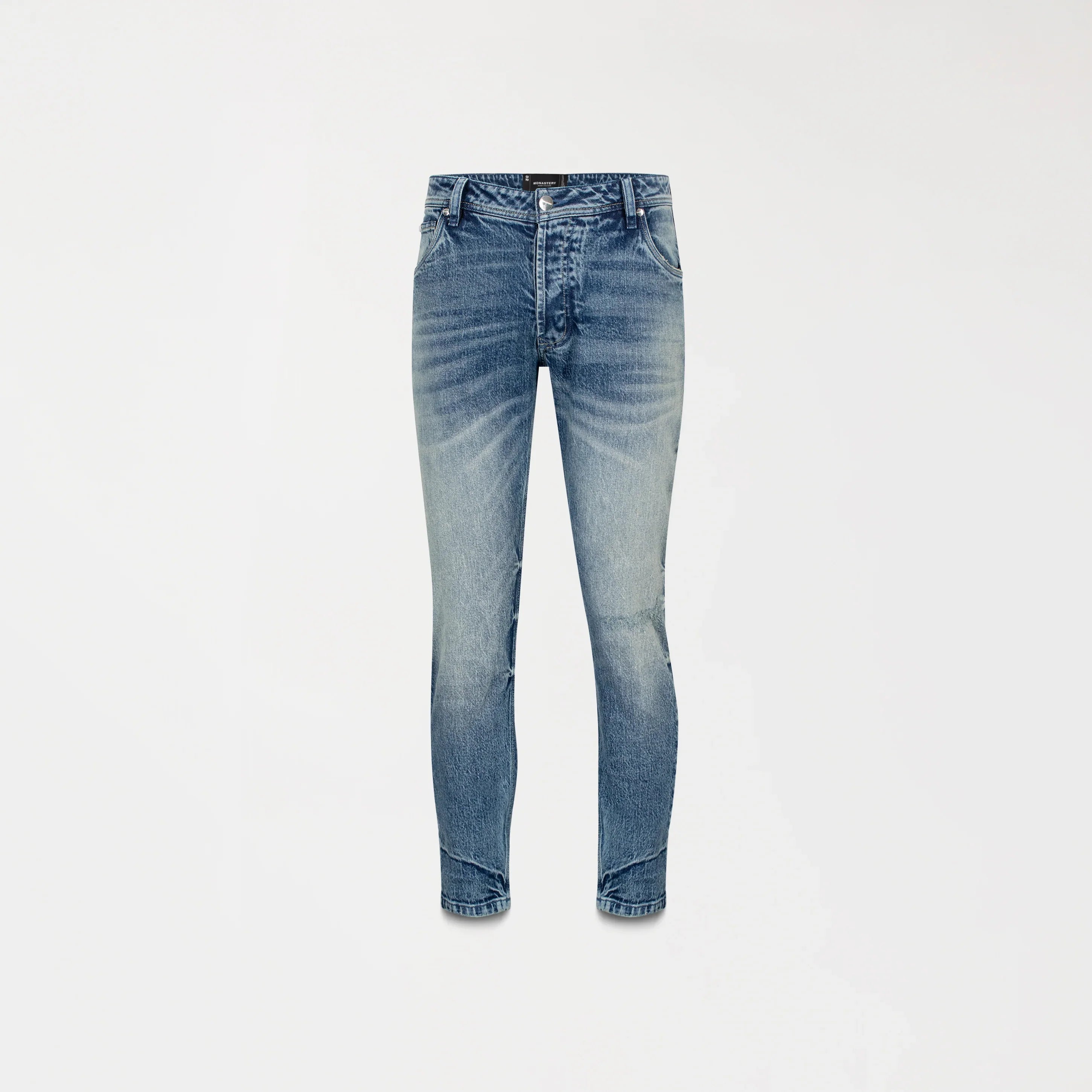KRONUS PANT MEN BLUE DENIM – Monastery | Official Store