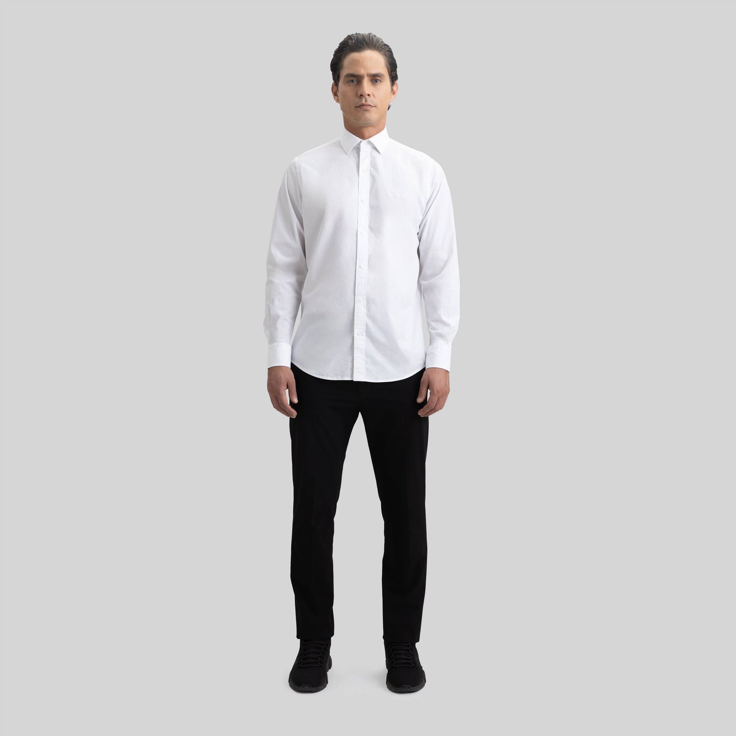 Camisa blanca para hombre rolls | Monastery Clothing Store – Monastery ...